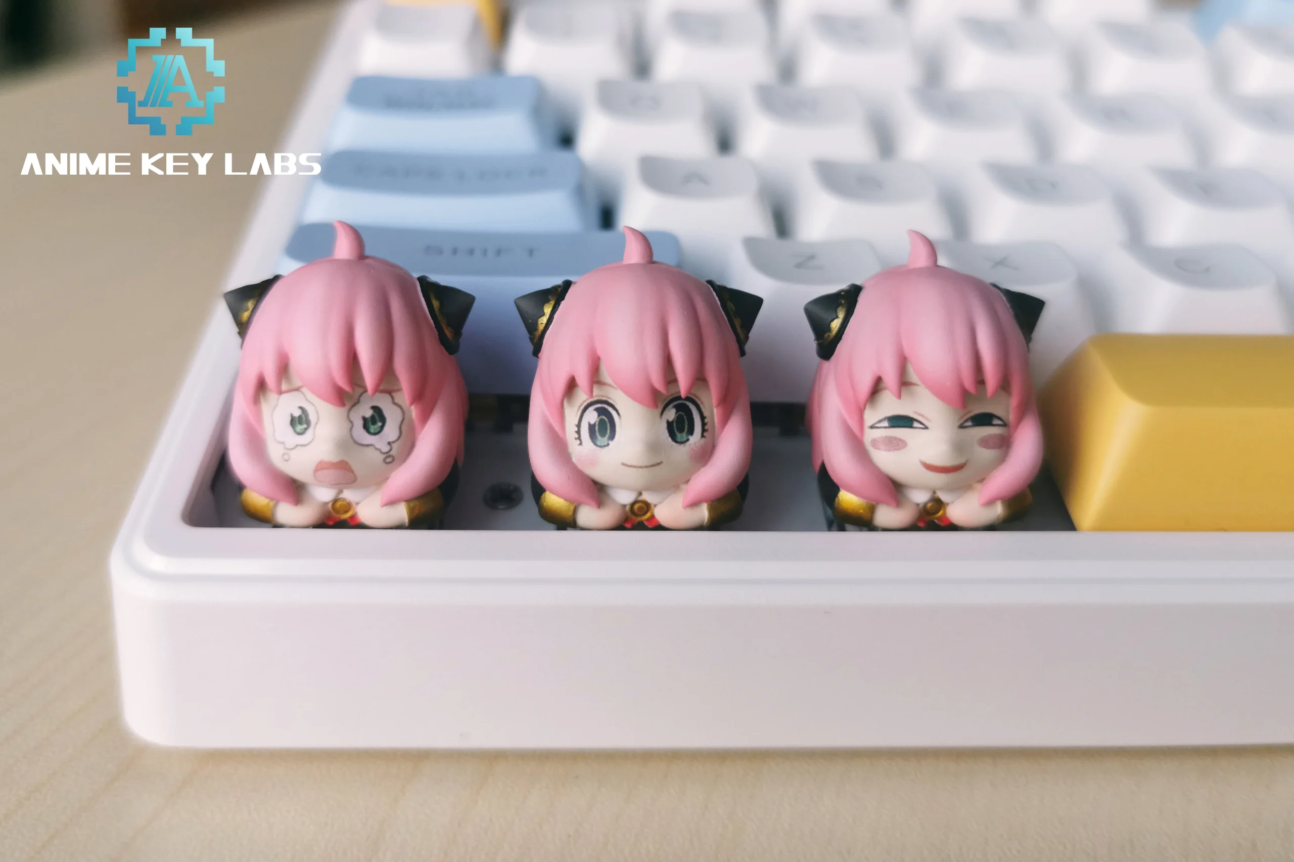 Artisan 3D Anya Forger Resin Keycap - Handmade Spy X Family Keyboard ...