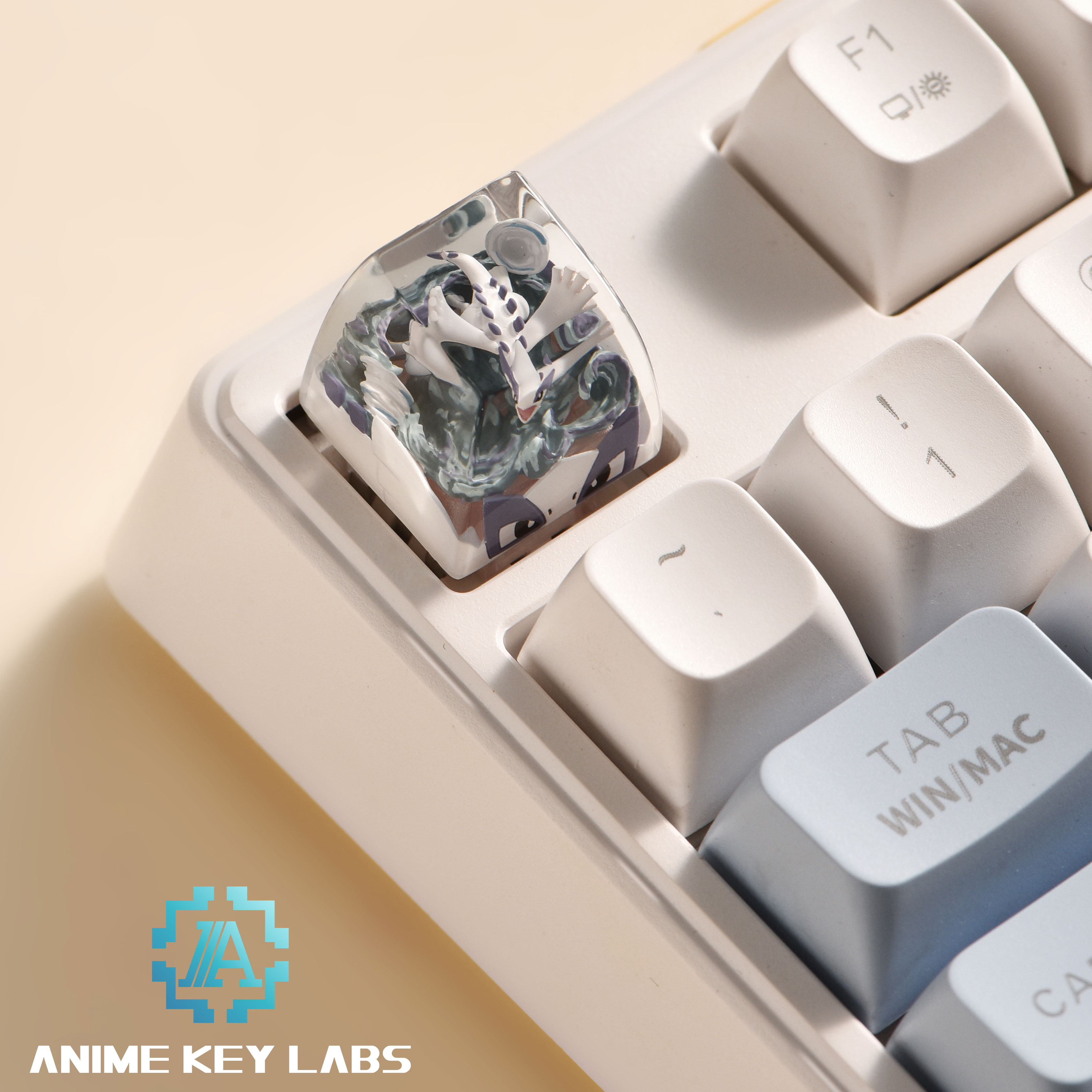 Artisan Lugia Resin Keycap (Handmade) - Buy Now!
